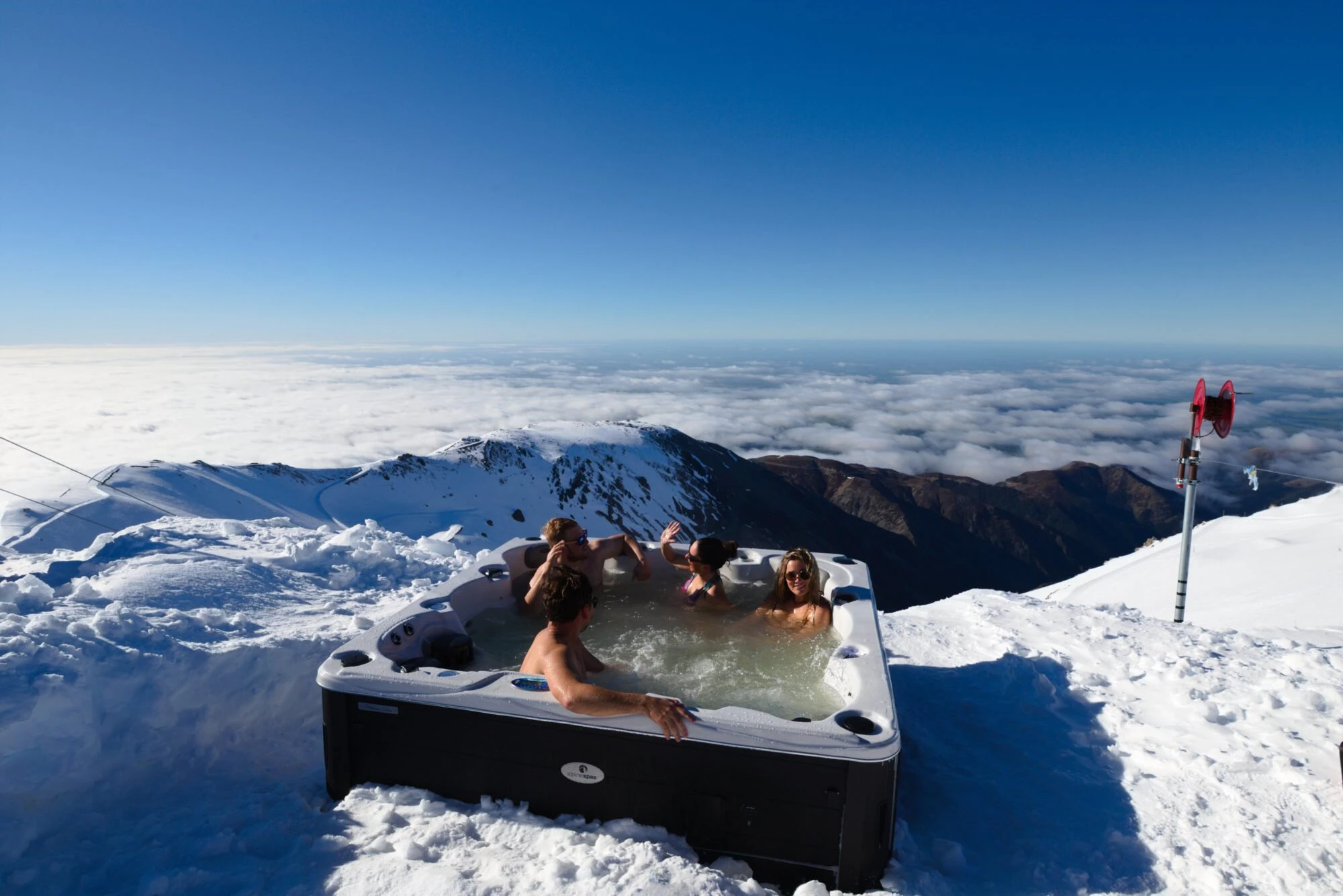 New Zealand's Highest Spa Pool | Alpine Spas™ NZ