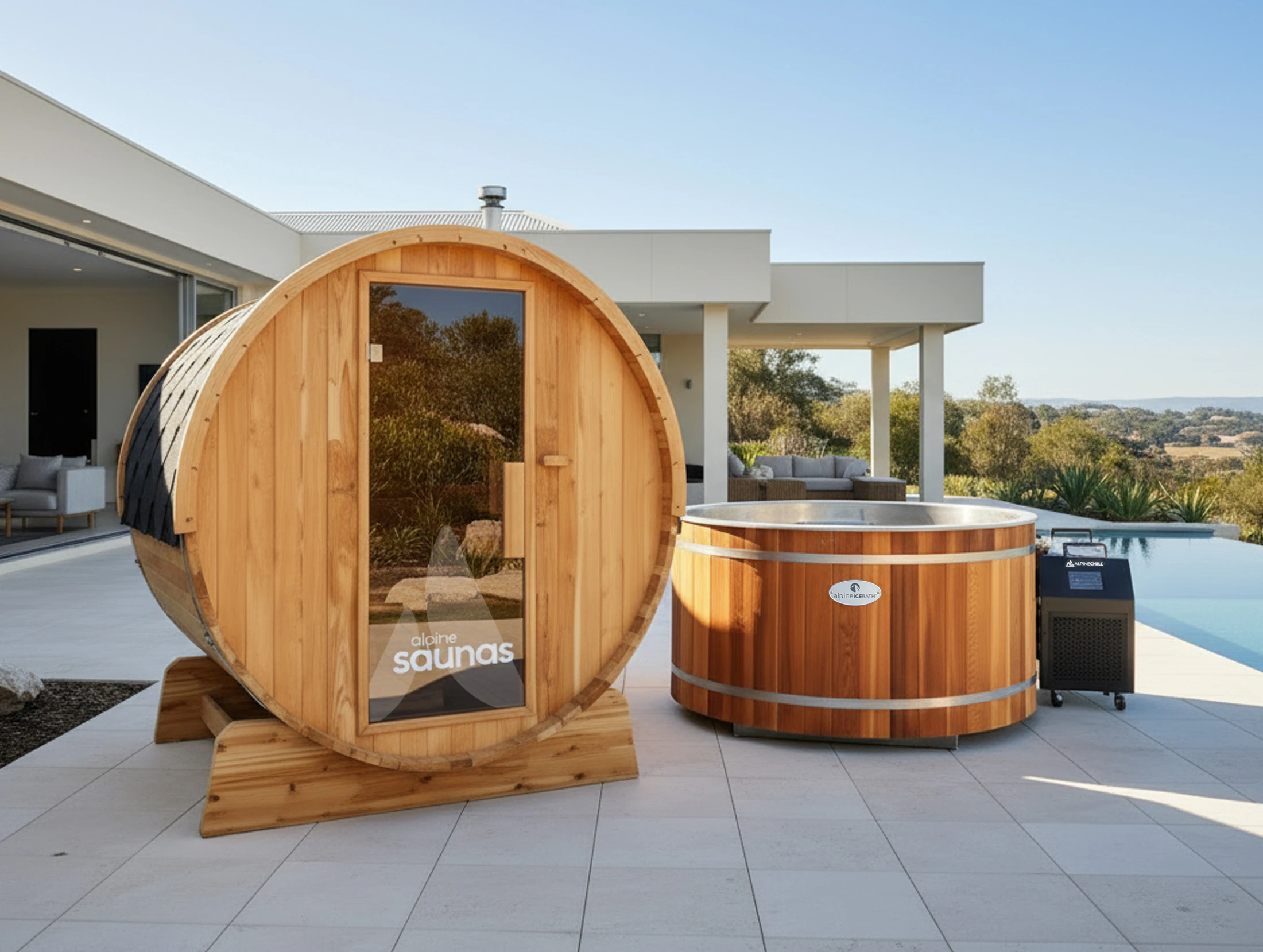 Vista Mini + Ice Bath Combo | Combo Deals | Alpine Spas™ AU