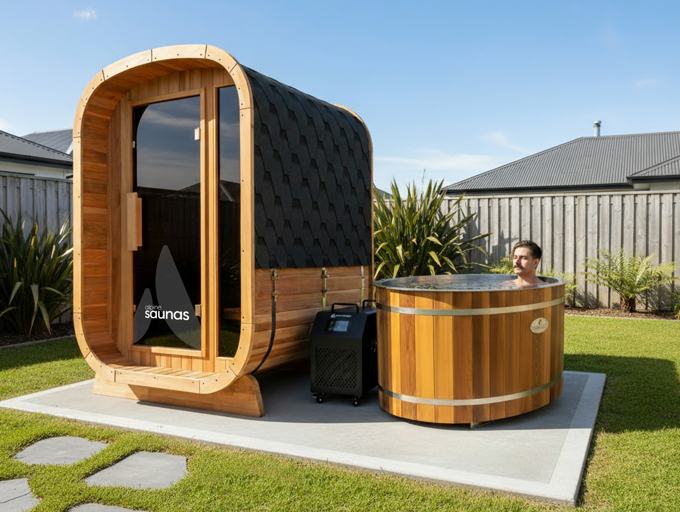 Niva + Ice Bath Combo | Combo Deals | Alpine Spas™ AU