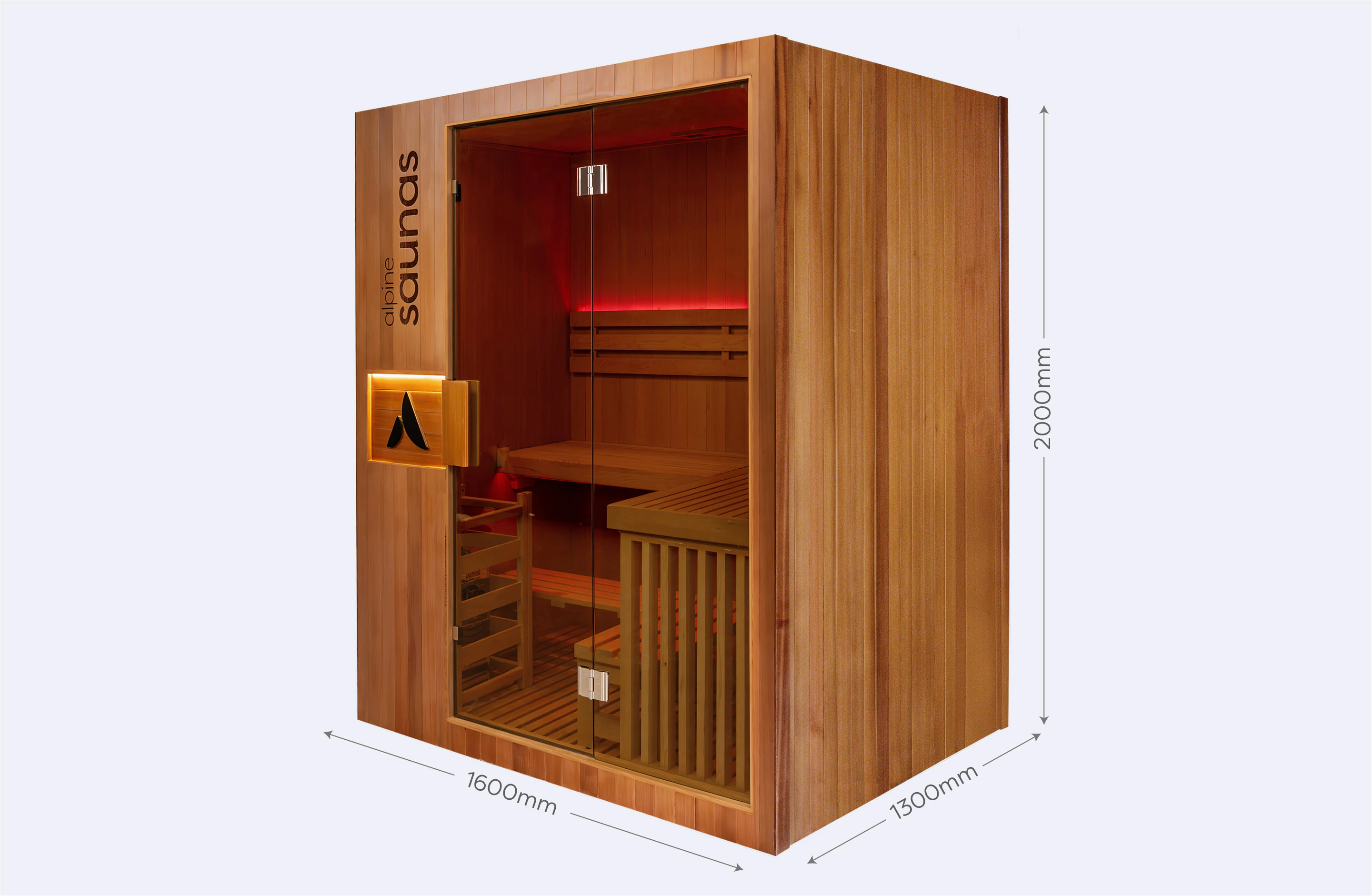 Athens Sauna + Apollo Ice Bath Combo | Sauna & Cold Plunge | Alpine ...
