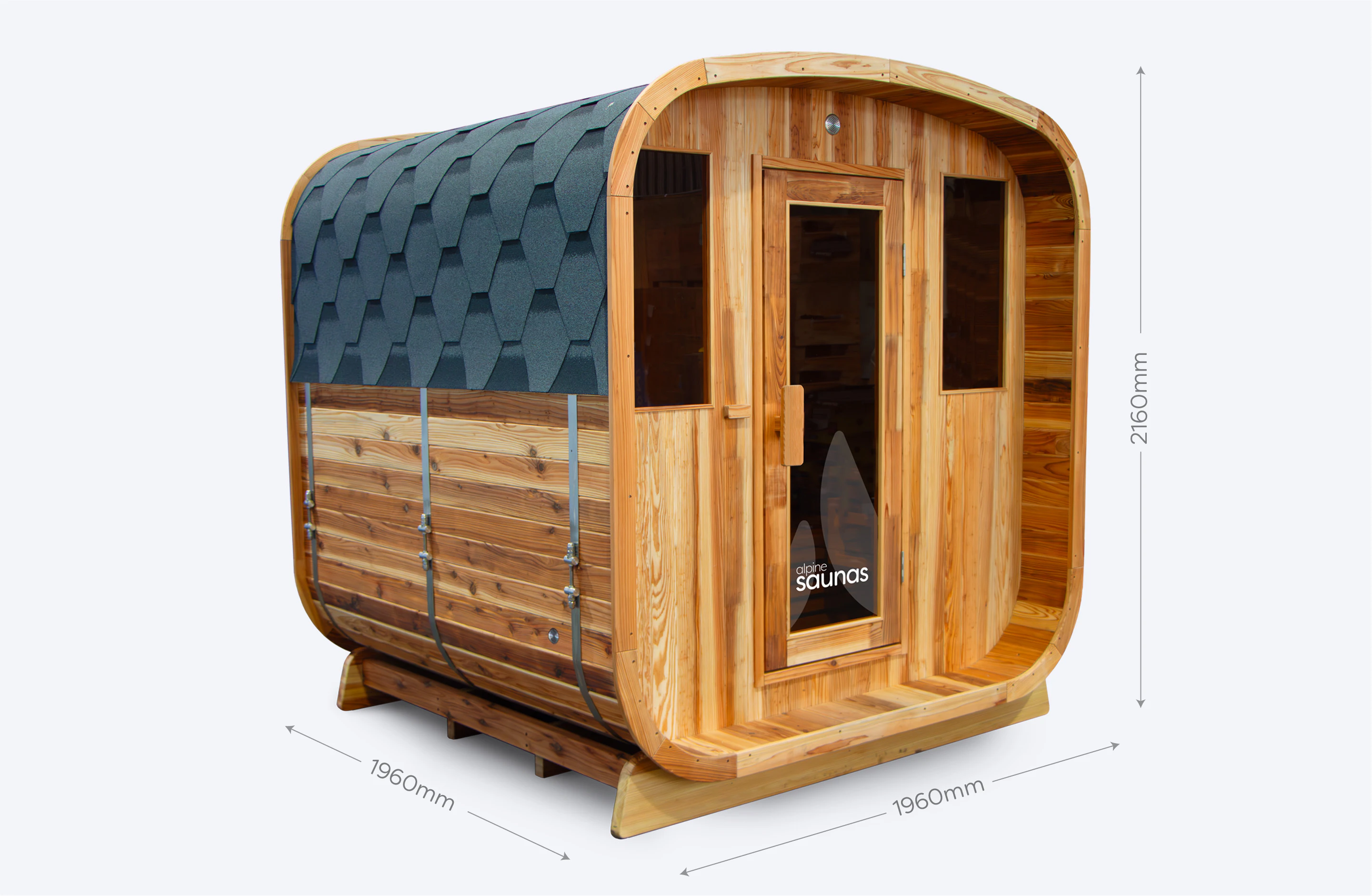Cabin Sauna + Apollo Ice Bath Combo | Sauna & Cold Plunge | Alpine Spas™ AU