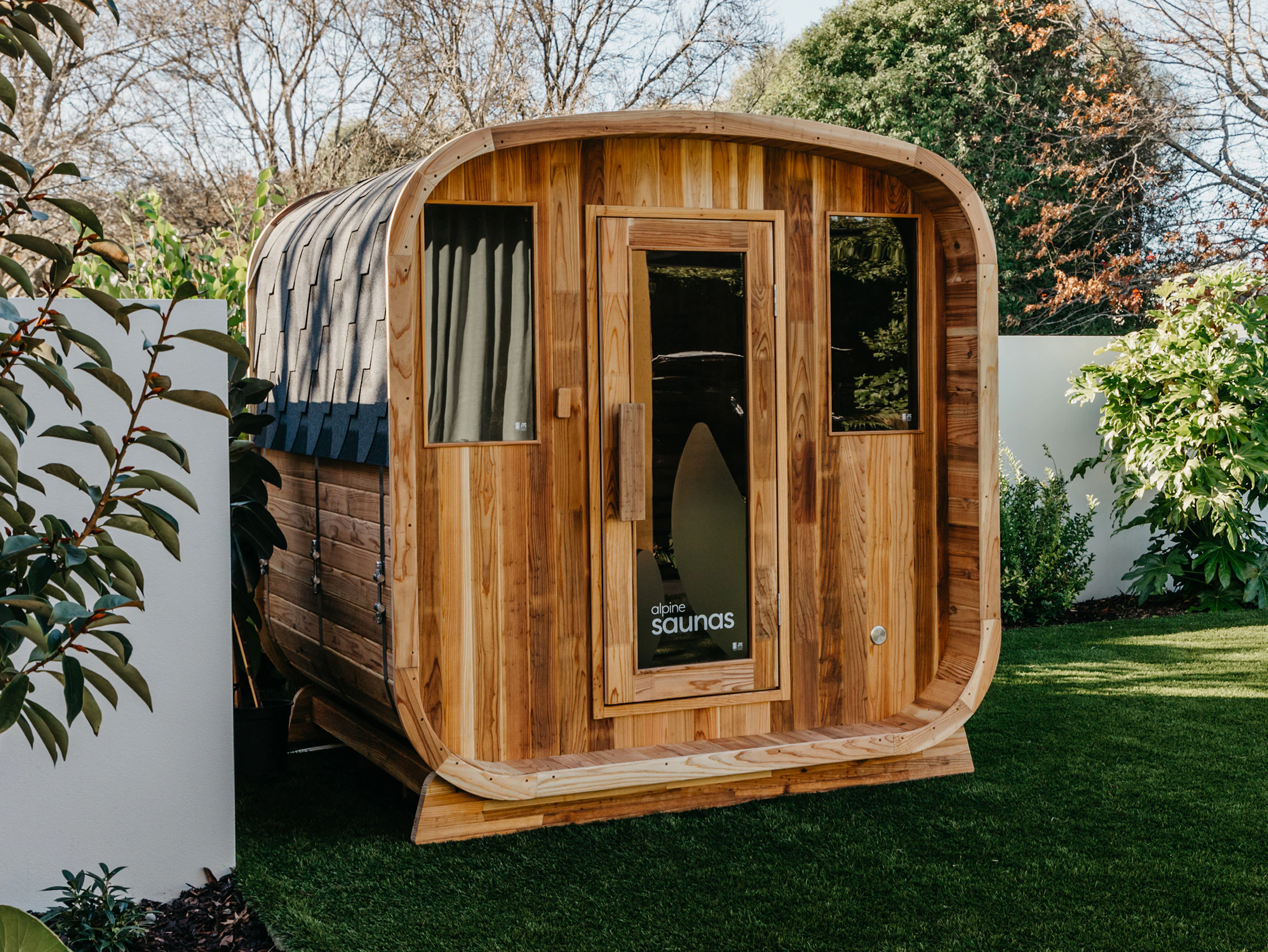 Cabin Sauna + Apollo Ice Bath Combo | Sauna & Cold Plunge | Alpine Spas™ NZ