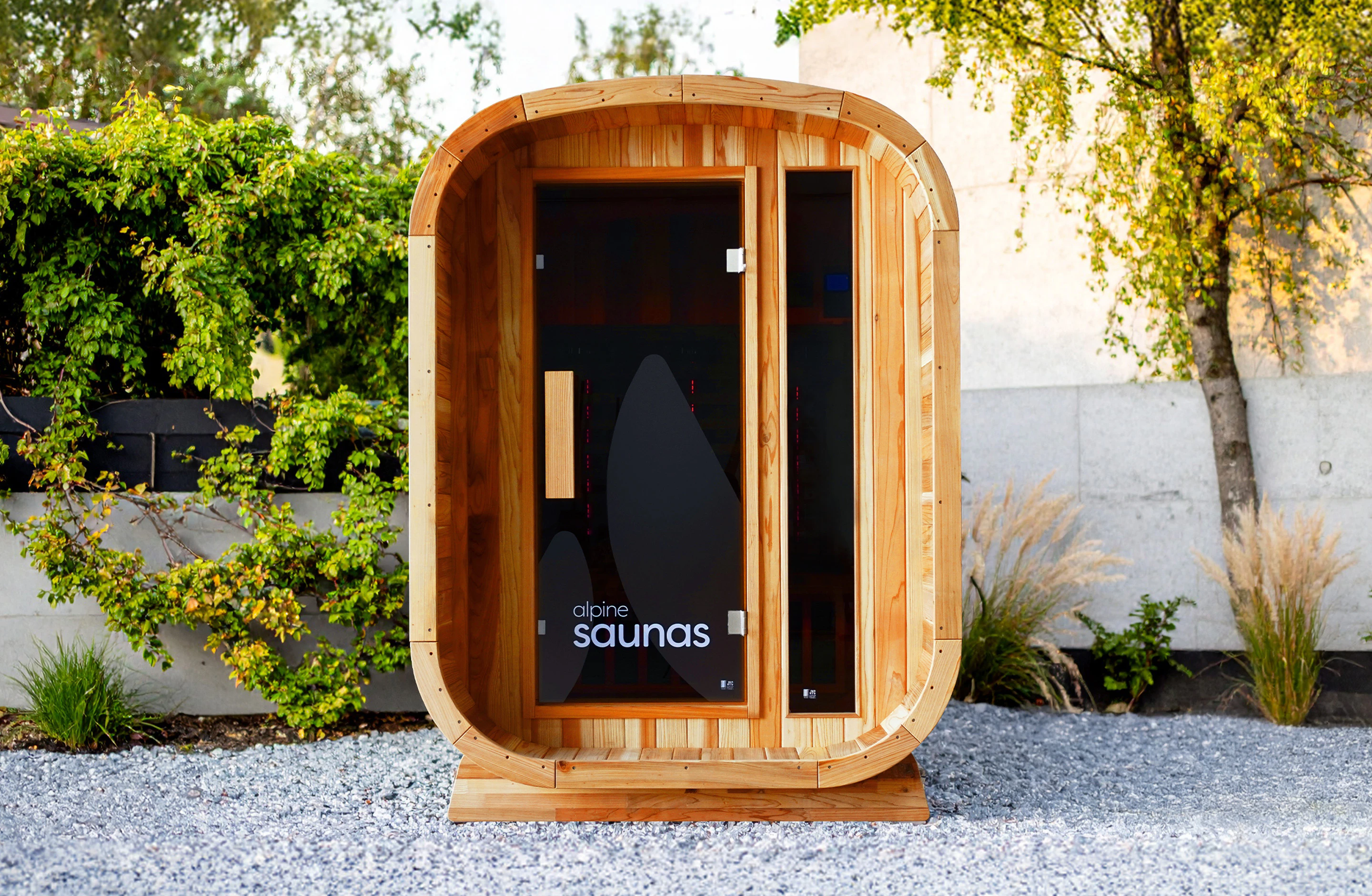 Niva 2-3 Person Outdoor Infrared Sauna + Apollo Ice Bath | Alpine Spas™ NZ