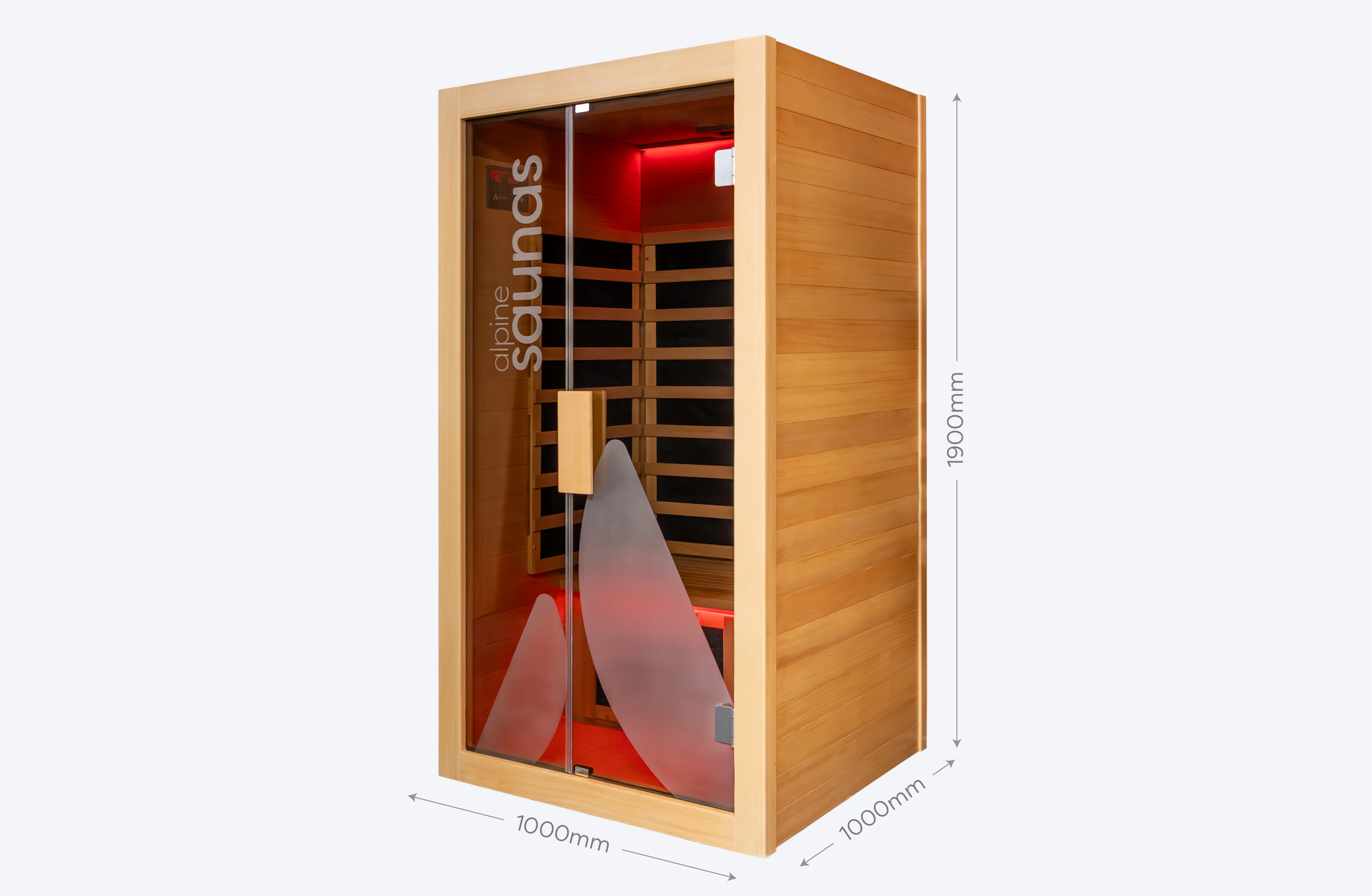 Oslo 2-Person Infrared Sauna + Apollo Ice Bath Combo | Alpine Spas™ AU